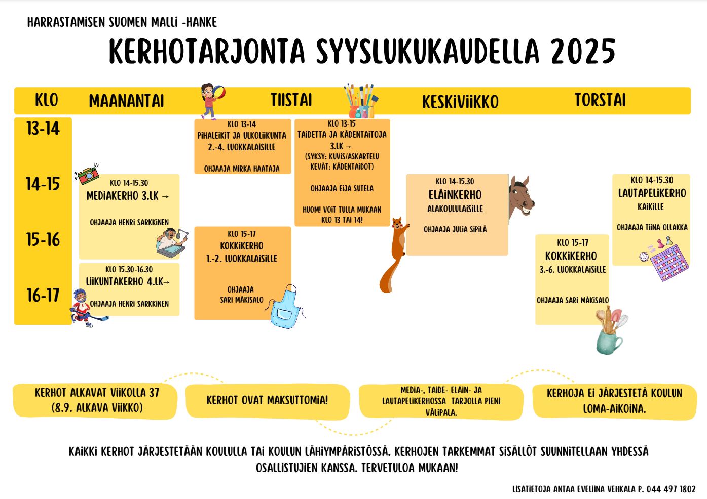 Kerhotoiminta - Lumijoki